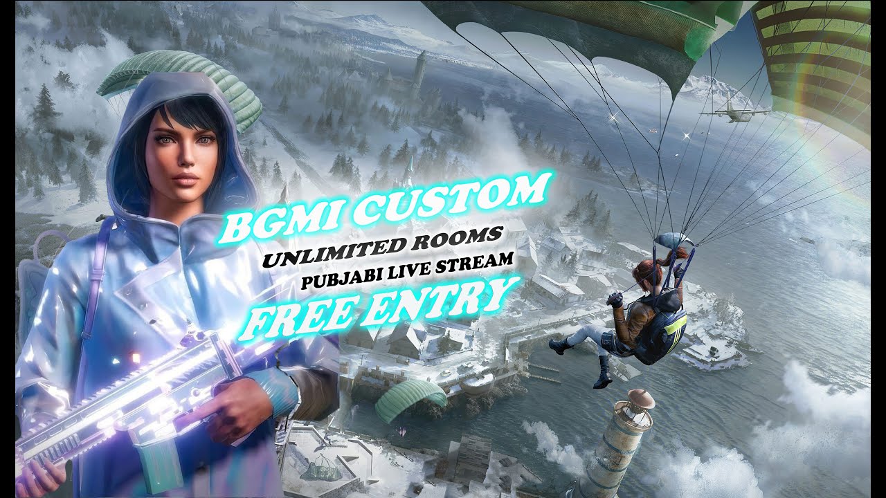 BGMI CUSTOM ROOMS LIVE | DAILY CUSTOM ROOMS BGMI | BGMI 60FPS | OPEN ...