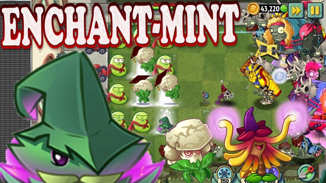 Plants vs. Zombies 2 - ENCHANT-MINT - Quest, Max level Quest (Ep.454 ...