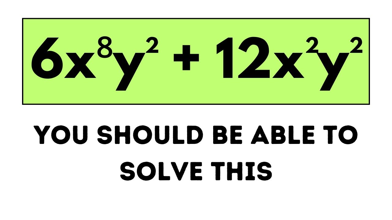Can You Solve This Tricky Sat Exponent Problem Youtube