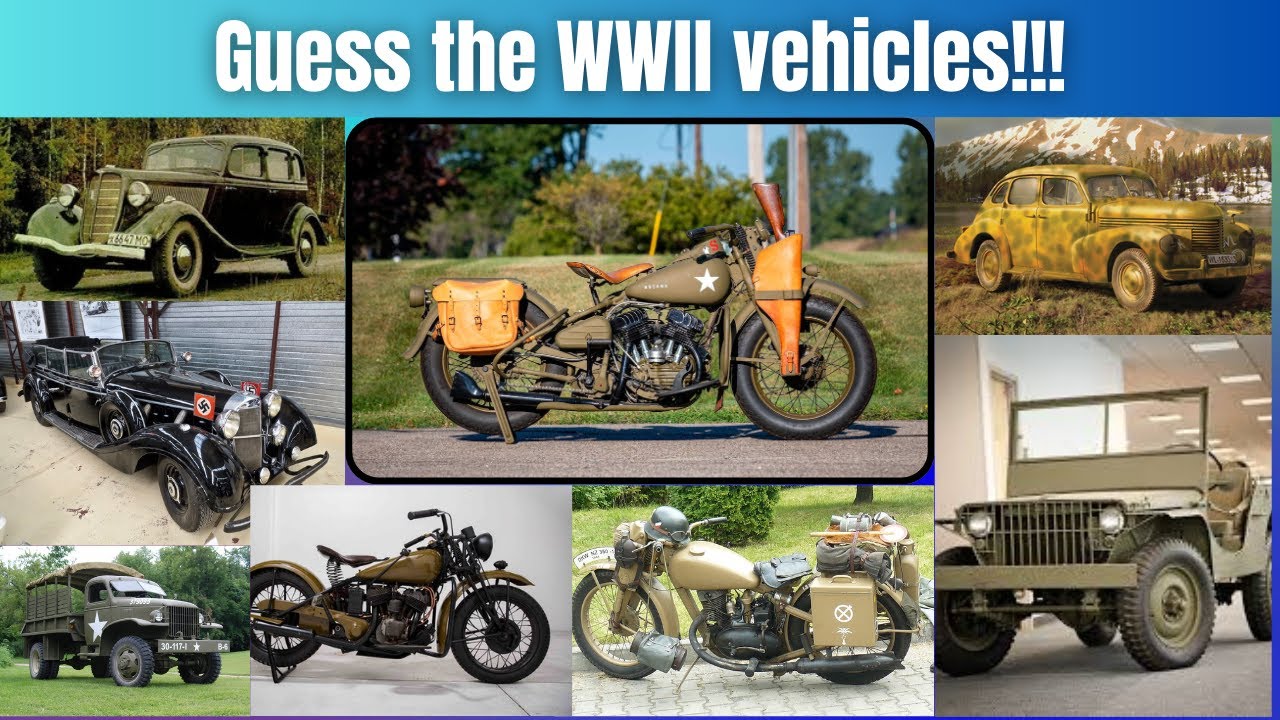 Guess the WW2 Vehicles!!! #quiz #ww2 ⚠️⚠️This video is just for ...