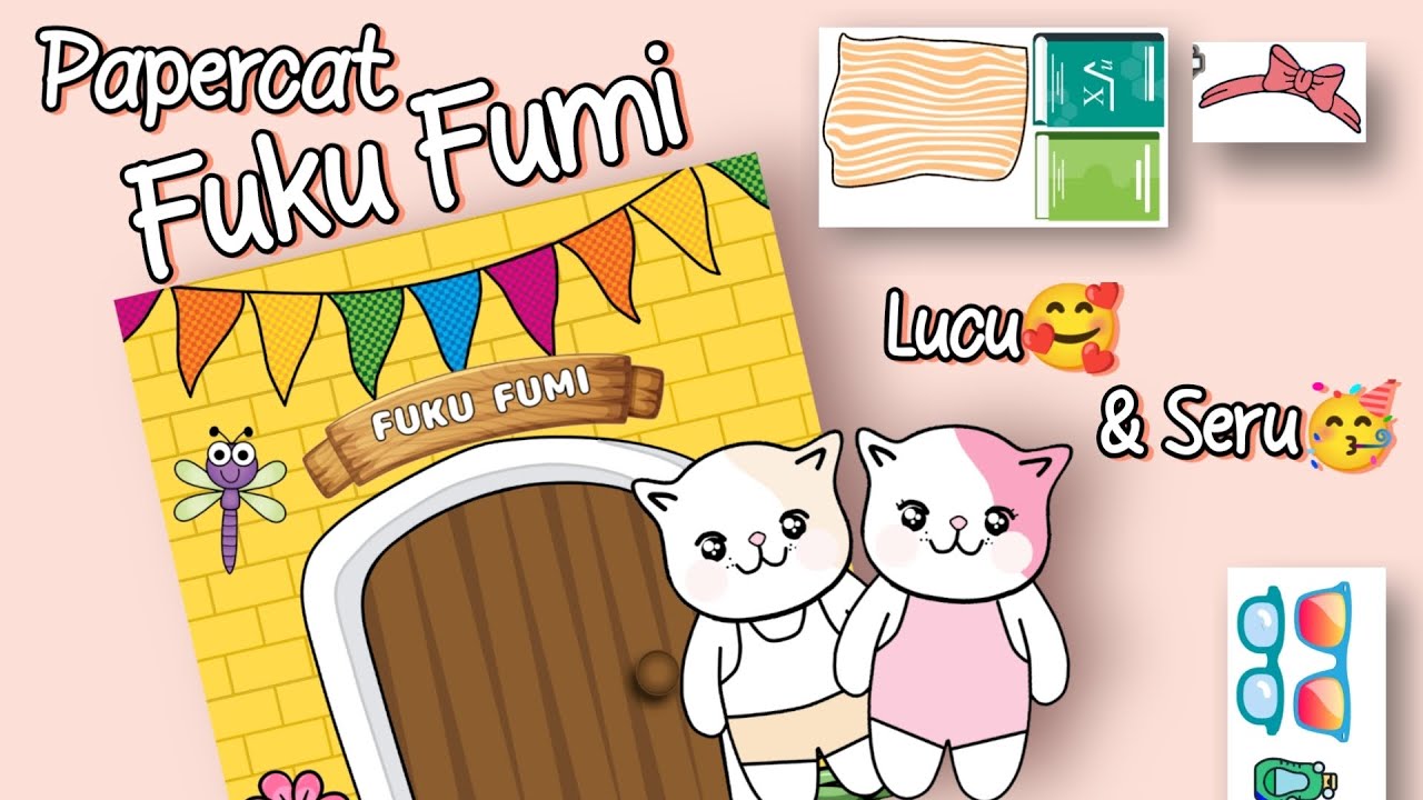 Bermain Paper Cat Lucu Paper Duck Viral Fuku Fumi Cara Bermain Paper ...