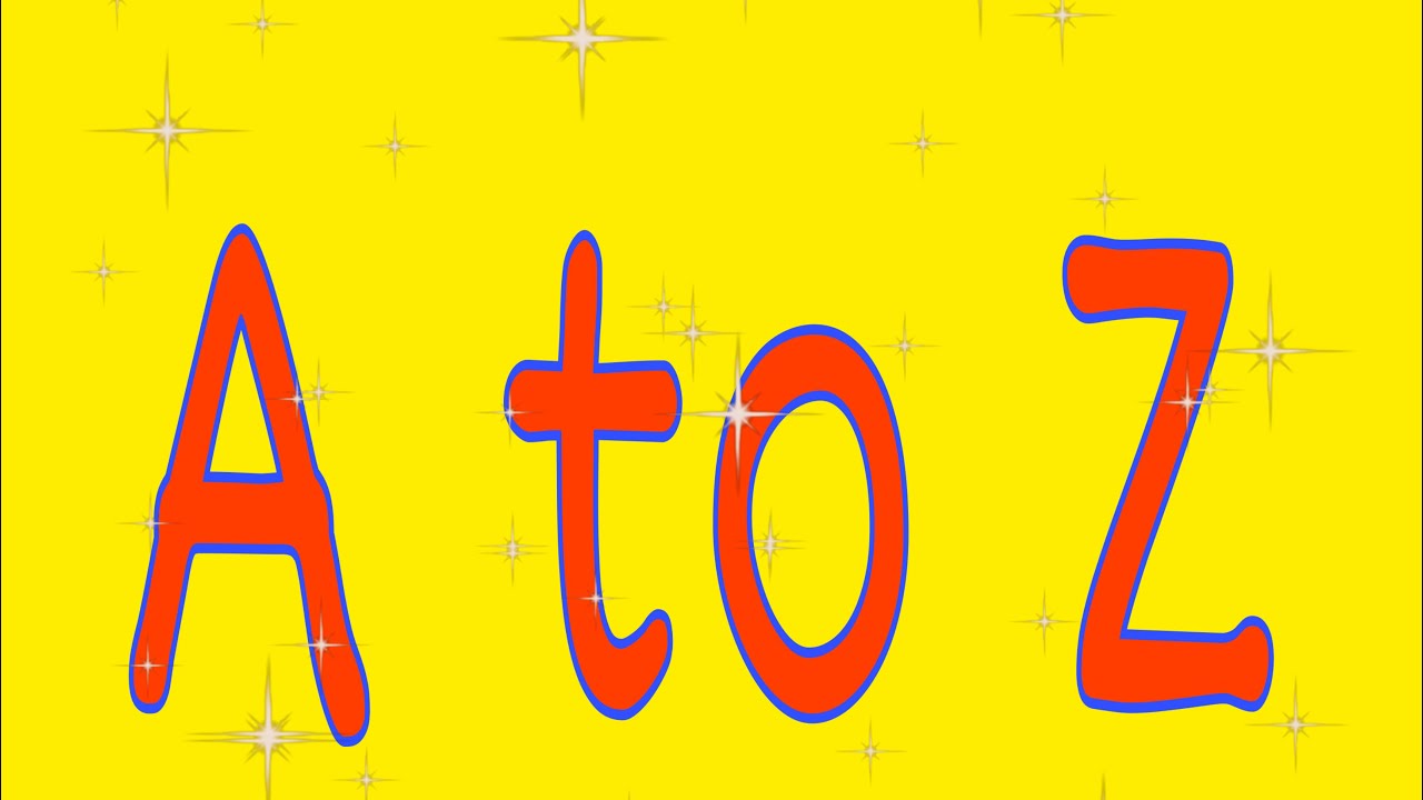 Kids Song Alphabet Words A To Z YouTube kids-song-alphabet-words-a-to-z-youtube
