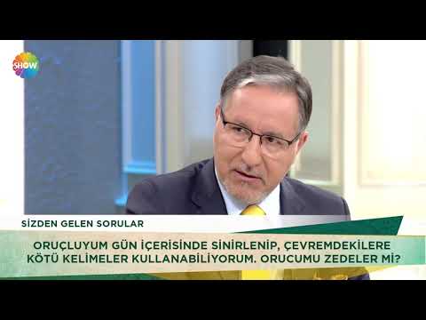 Oruçluyken gün içerisinde kötü kelimeler kullanmak orucu zedeler mi?