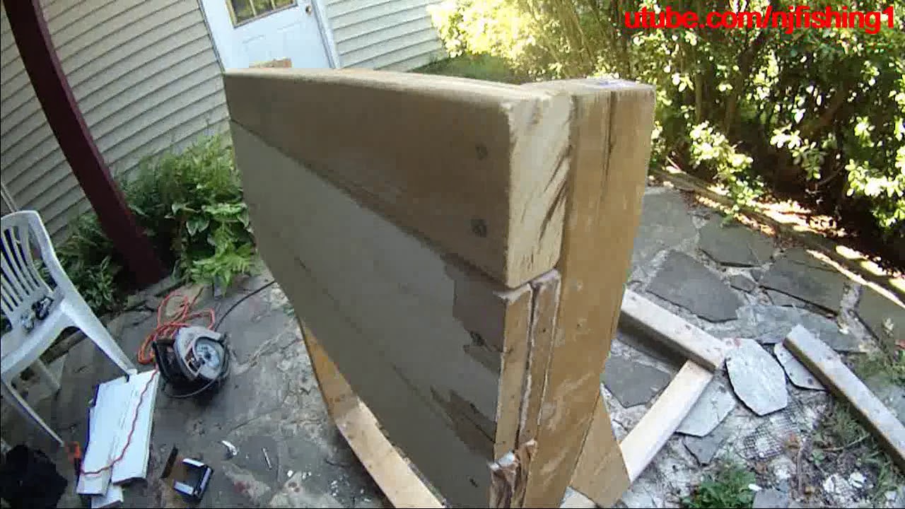 step by step DIY outboard stand (hold up to 360 pounds) - YouTube