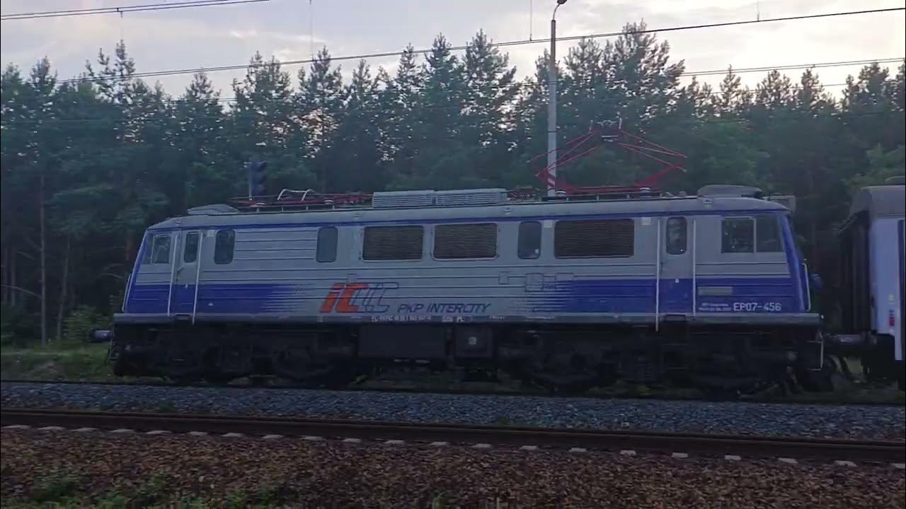 EP07-456+IC PRZEMYŚLANIN do stacji Przemyśl Główny PKP INTERCITY - YouTube