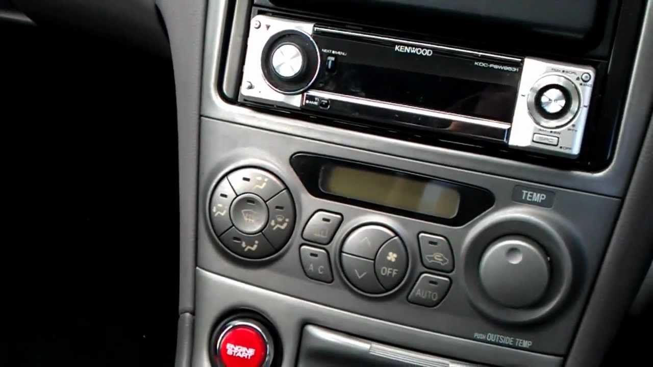 Push button engine start Celica - YouTube