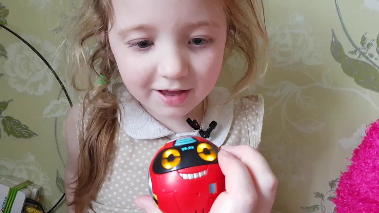 Интерактивная игрушка-робот Yakbot Really R.A.D. Robots - YouTube
