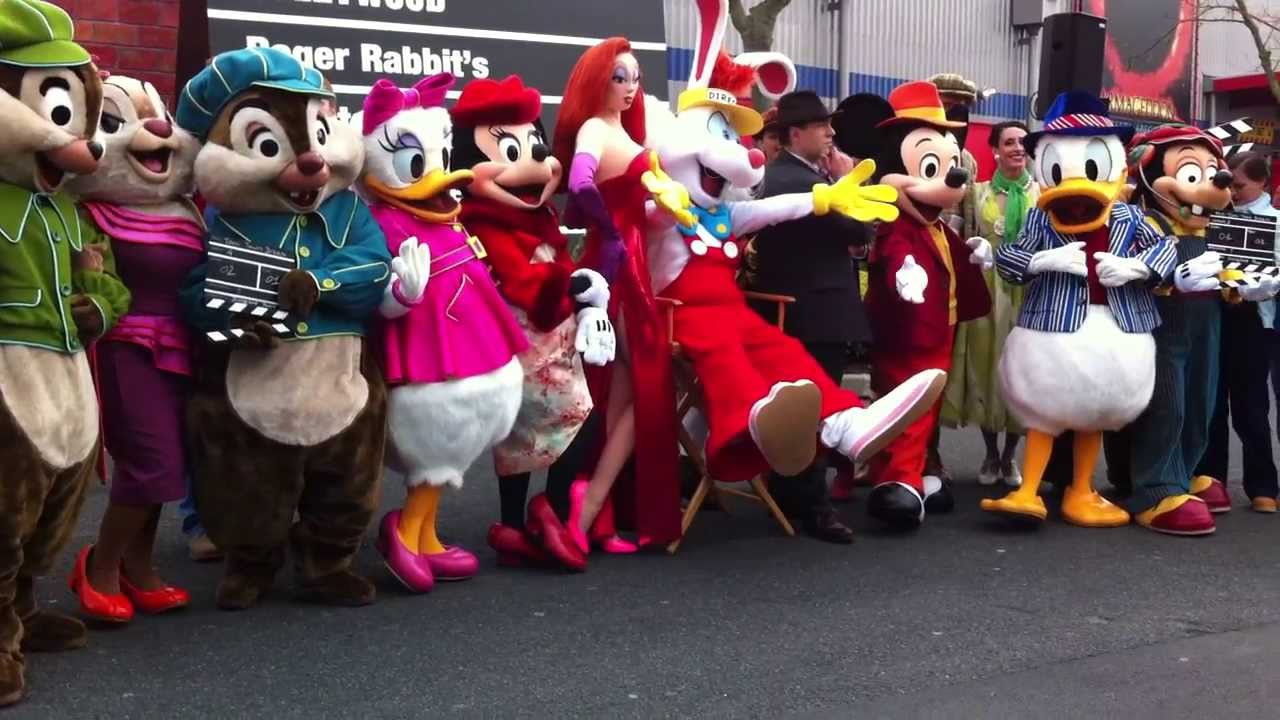 Disney Dreamers Everywhere Disneyland Paris. Jessica & Roger Rabbit ...