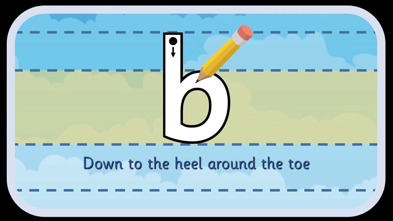 b Letter Formation YouTube b-letter-formation-youtube