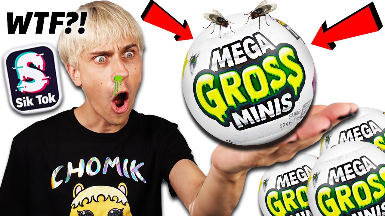 MEGA GROSS MINIS od MINI BRANDS - Tik Tok, McDonald's - śmieszne mini ...