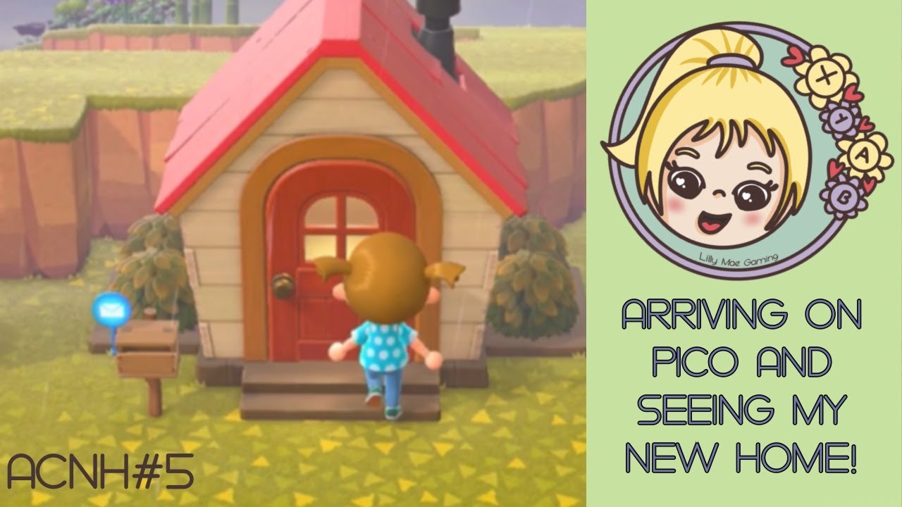 ARRIVING ON PICO AND SEEING MY NEW HOME! - part 5 - Animal Crossing ...