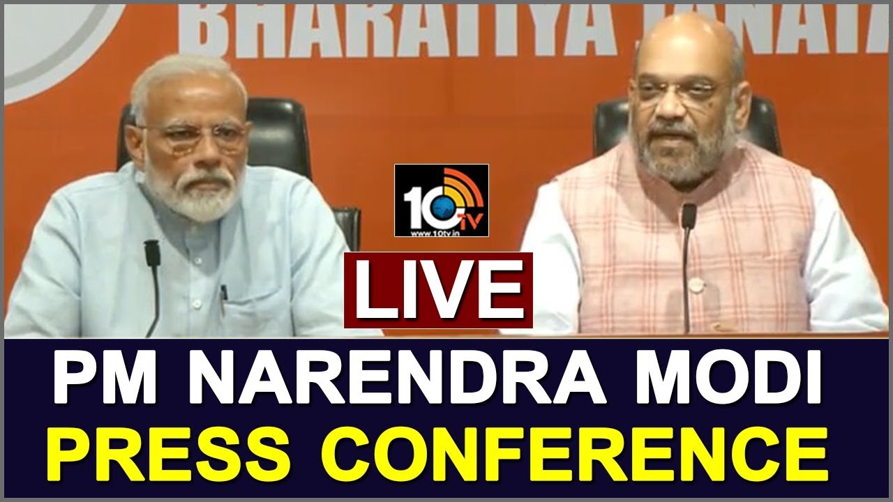 PM Narendra Modi Press Conference LIVE | 10TV News - YouTube