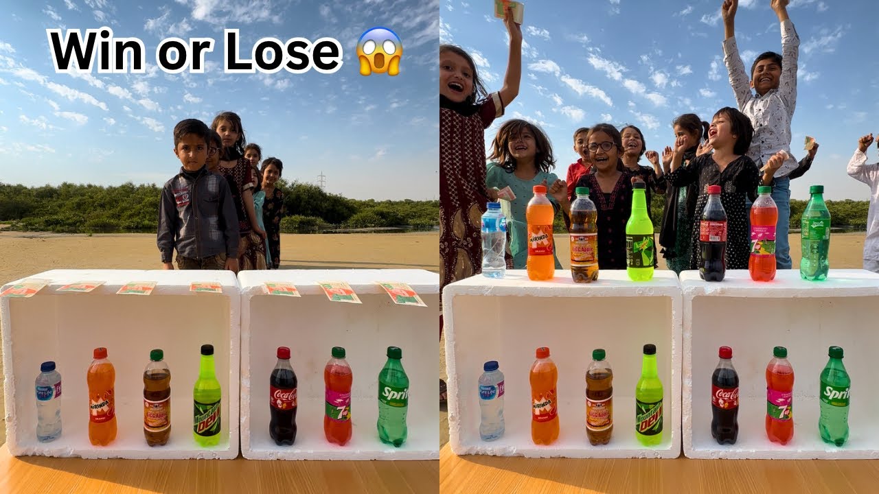 Match the color bottle challenge with kids! 😱 - YouTube