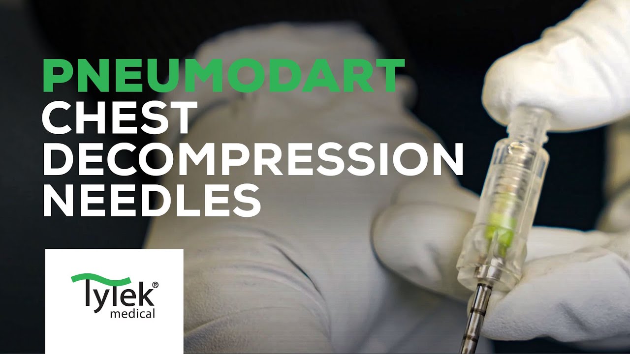 About PneumoDart - Chest Decompression Needles - TyTek Medical - YouTube
