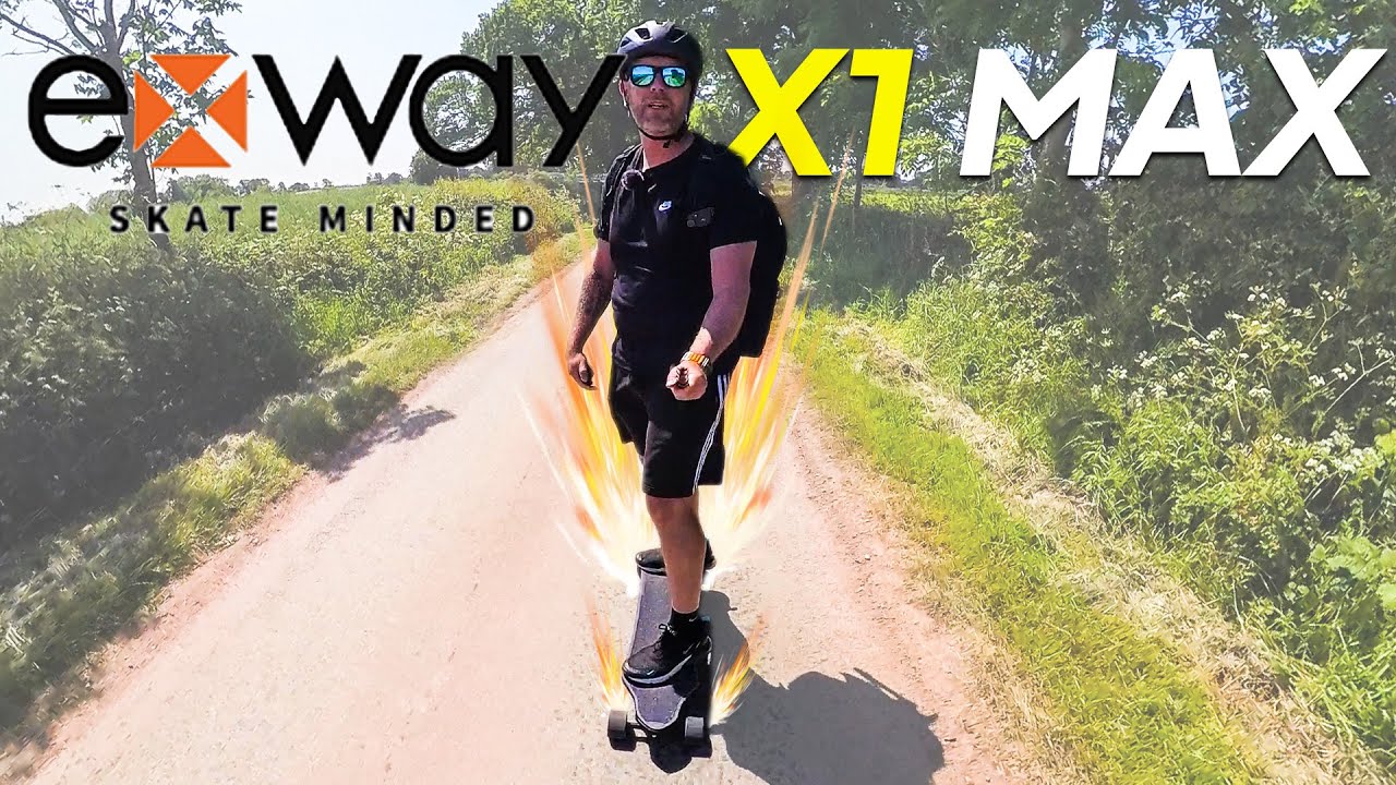 EXWAY X1 MAX - A PREMIUM Electric Skateboard Experience! - YouTube