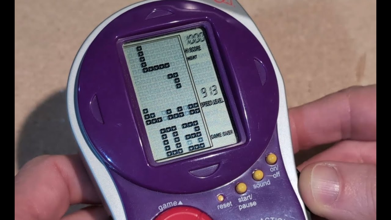 Handheld Brick Game | MGA 512 in 1 | Brief History of Brick Games from ...