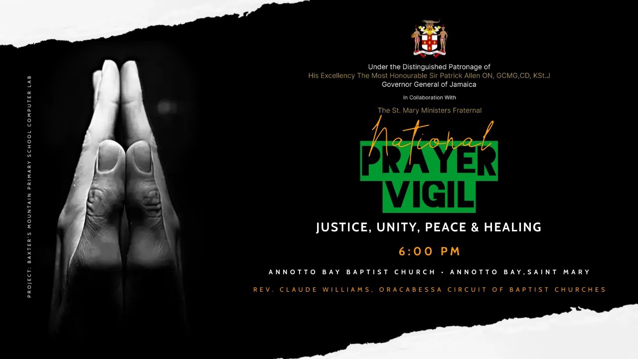 National Prayer Vigil 2022 : Justice, Unity, Peace and Healing - YouTube