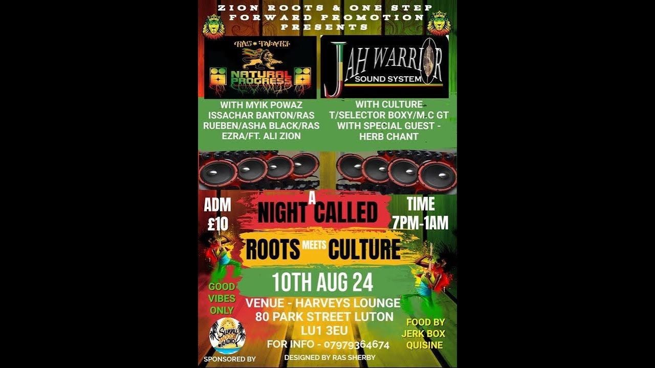 Natural Progress - Empress Ali Zion meets Jah Warrior @ Harvey's Lounge ...