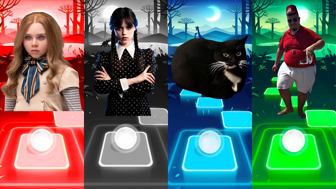 M3gan(Megan) vs Wednesday vs Maxwell Cat vs Skibidi dop dop yes yes ...