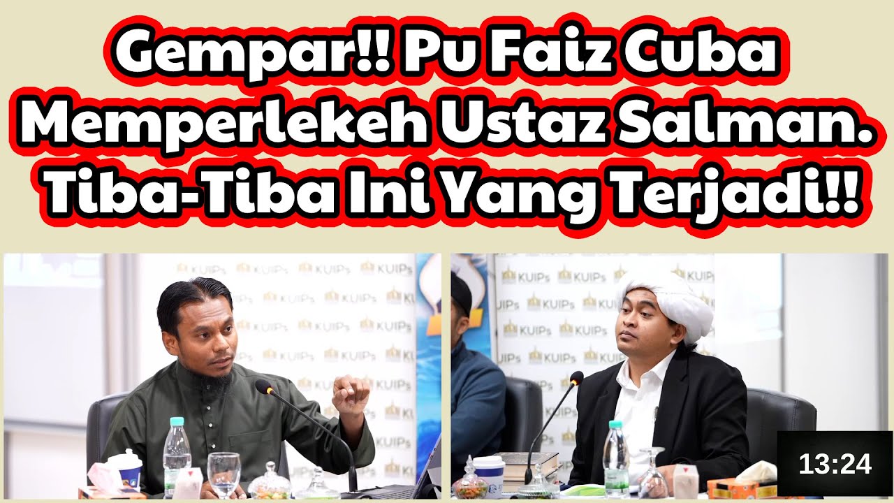 Benda Menggemparkan Berlaku Ketika Dialog Salman Ali dan Pu Faiz! - YouTube