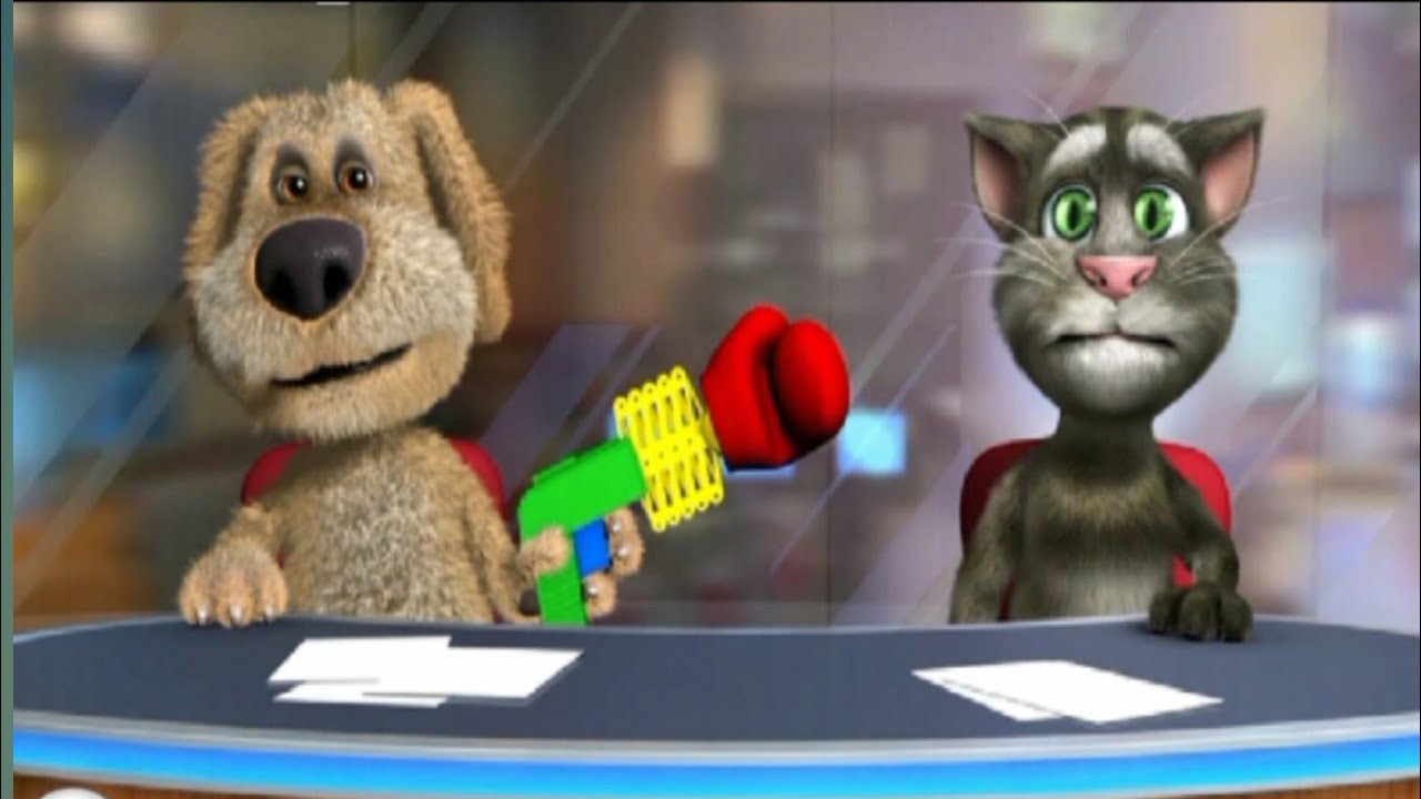 Talking Tom news - YouTube