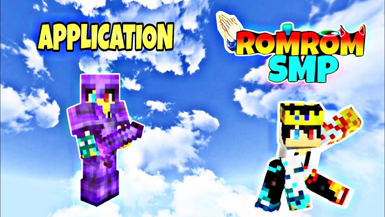 MY APPLICATION FOR ROM ROM SMP @NiwayOp @overpowered-aryan - YouTube
