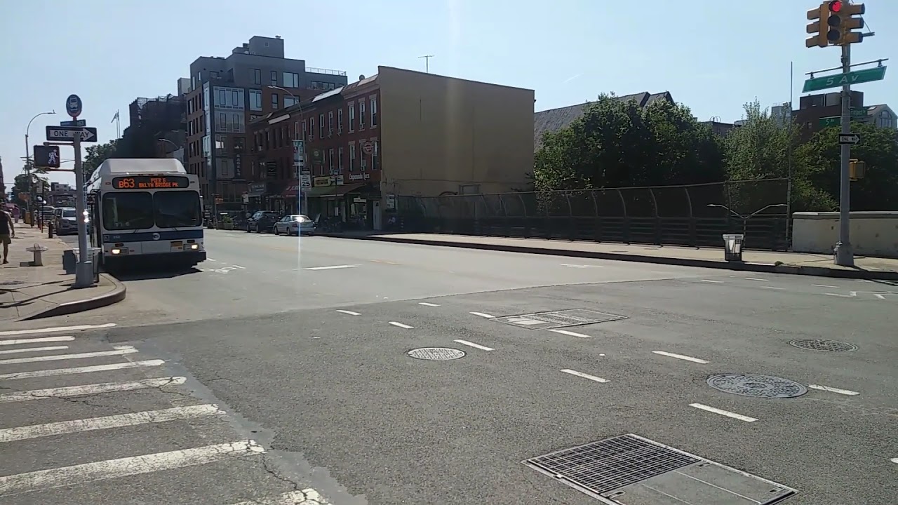 MTA New York City Bus: [2011] NFI C40LF CNG (B63) Bus #252 to Pier 6 ...