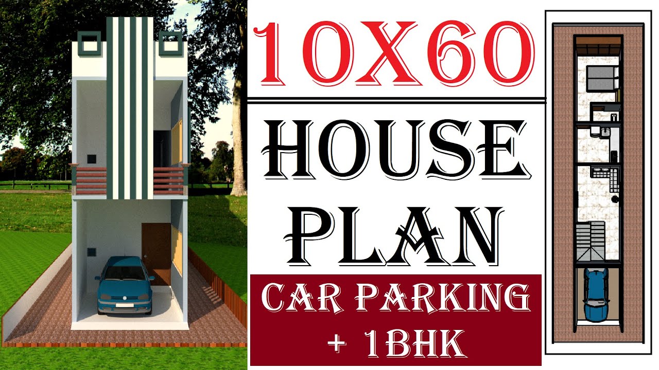 10x60 House Plan | 10 by 60 Ghar Ka Naksha | 600 sq ft Home Design ...