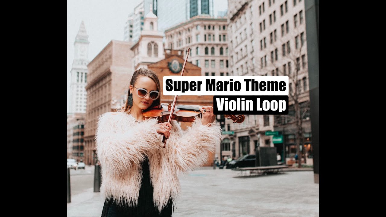 Nintendo "Super Mario" Theme, Violin Loop - YouTube