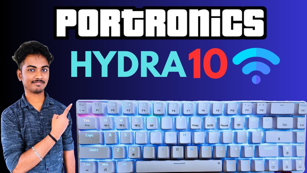 Portronics Hydra 10 60% Mechanical Keyboard user review | Full Review # ...