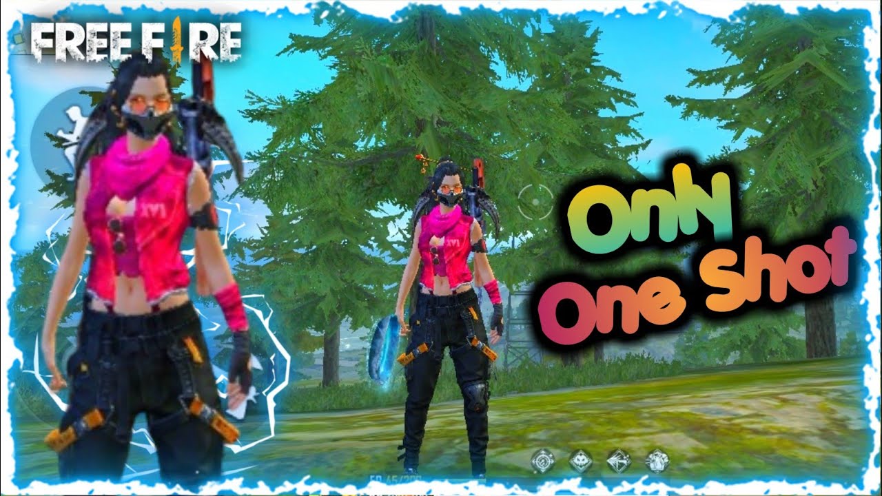 #Shorts Free fire Overpower Gameplay Only One shot op headshot Gameplay ...