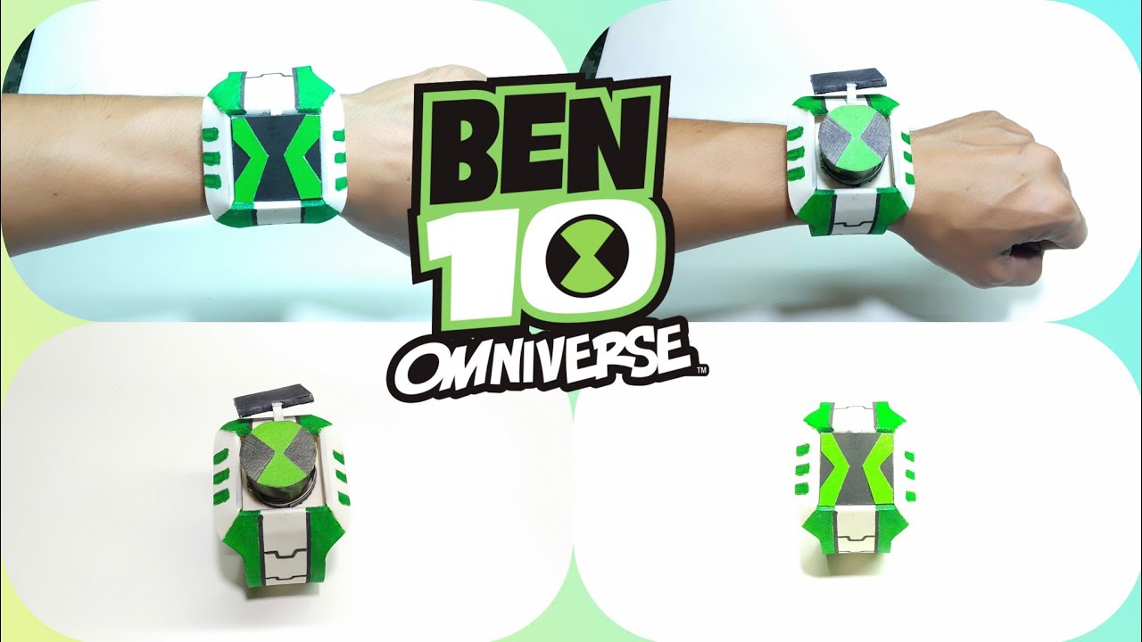 Ben 10 omniverse diy วิธีทำนาฬิกา ben 10 - YouTube