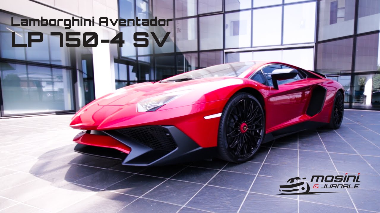 Lamborghini Aventador LP 750-4 Superveloce w/ exhaust sounds - YouTube