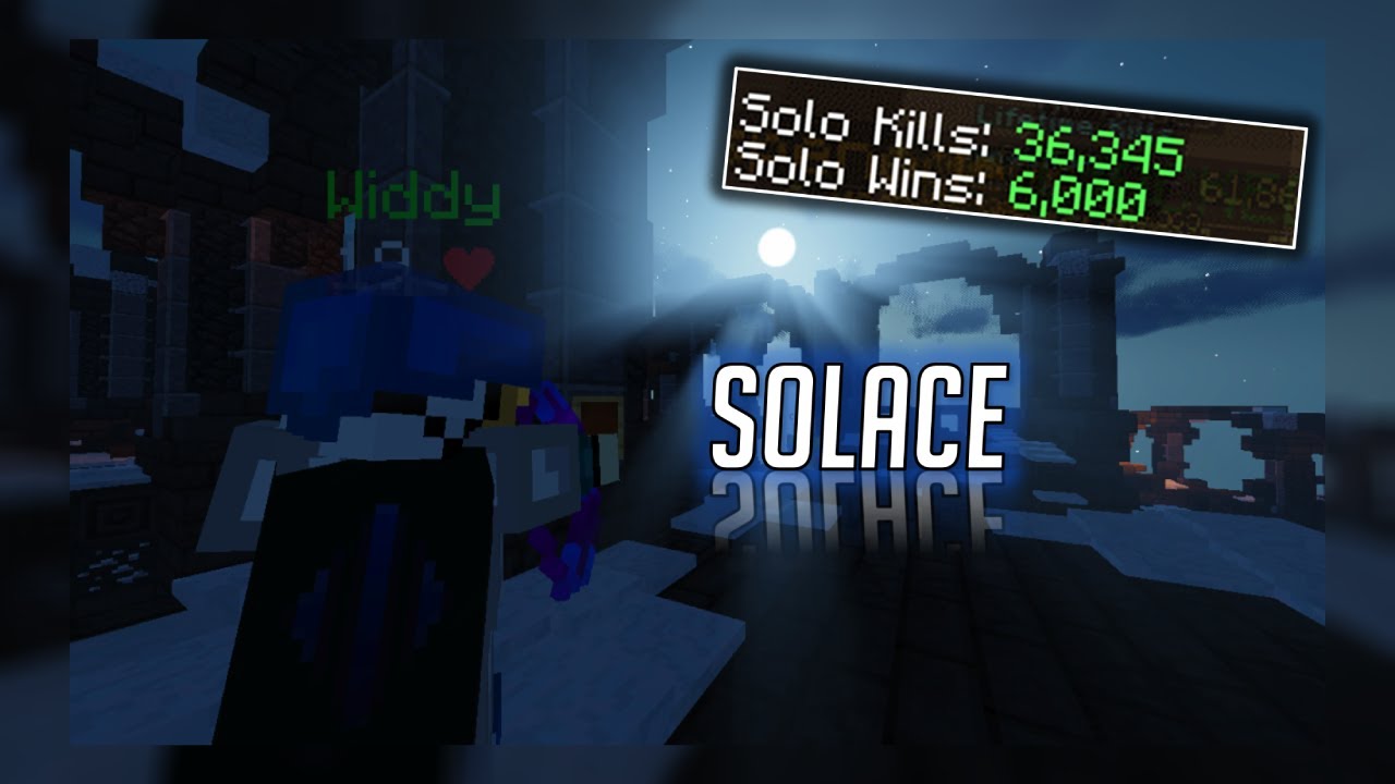 Solace ~ (Hypixel Skywars 6k Solo Wins Montage) - YouTube