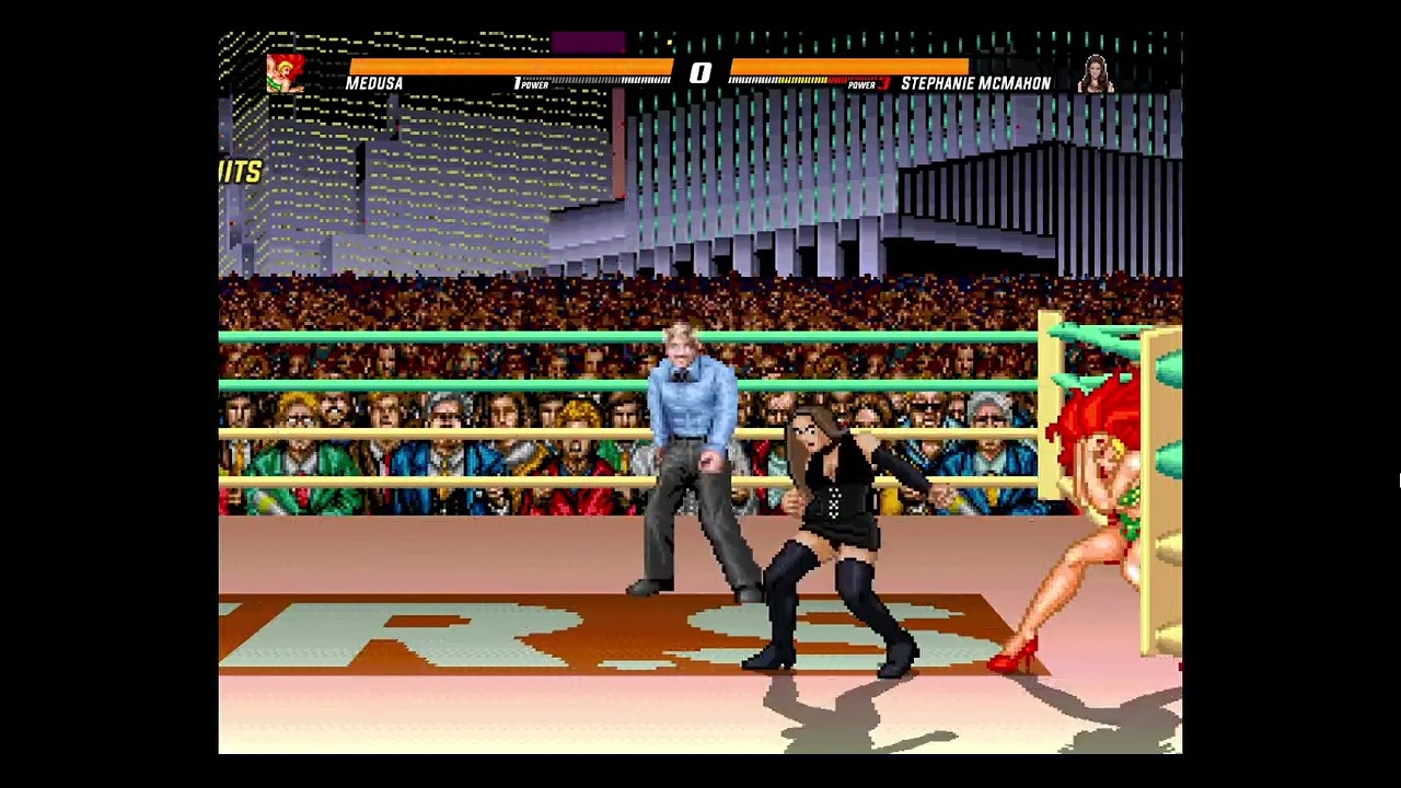 [MUGEN BATTLE]: Medusa vs. Stephanie McMahon(WWE) - YouTube