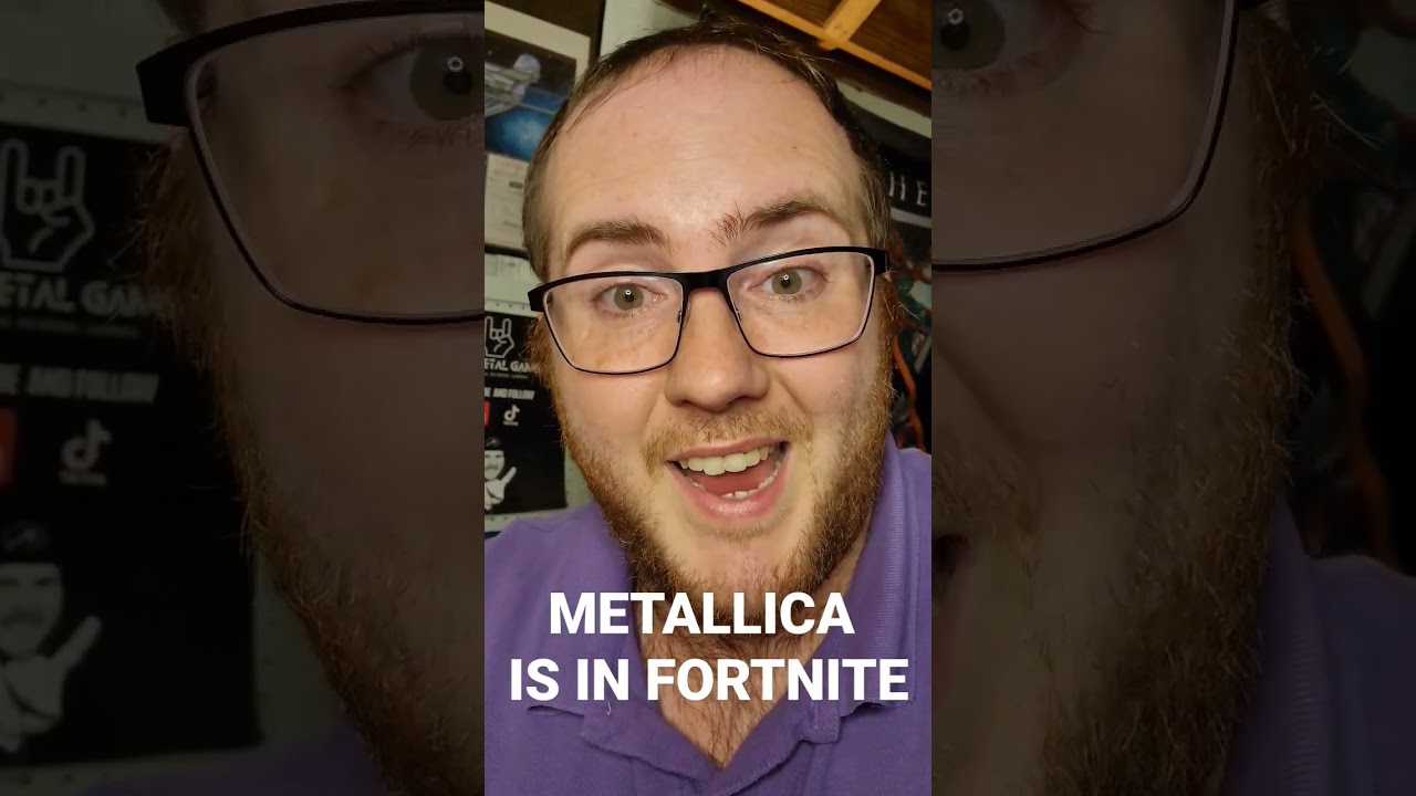 You can now get a Metallica Emote in Fortnite. #metallica #fortnite # ...