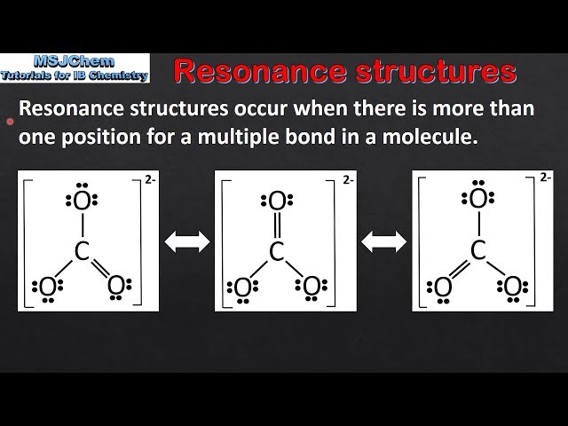 Resonance Chemistry