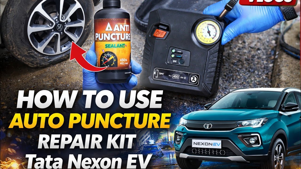 How To Use Punchar Auto Repair Kit | Tubeless Tyre Puncture Repair Kit ...