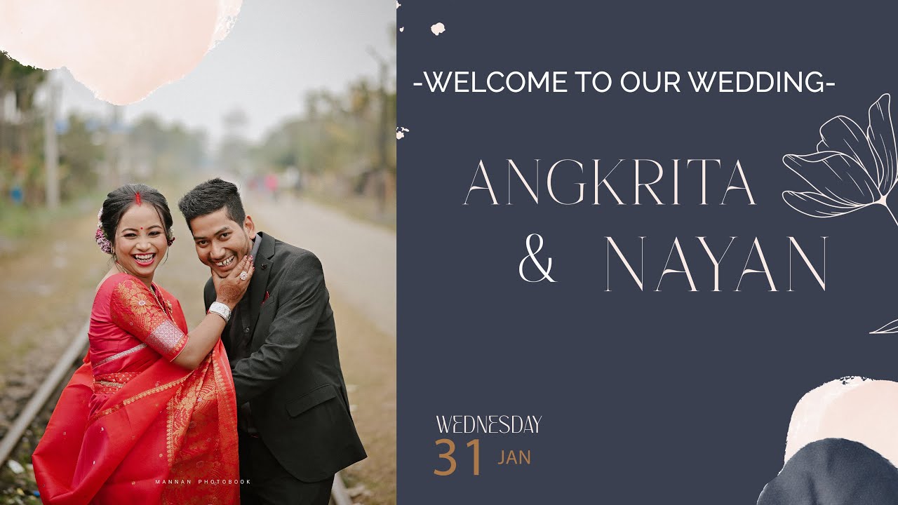 Angkrita Weds Nayan Wedding Ceremony|| RA FILMS|| 2024 - YouTube