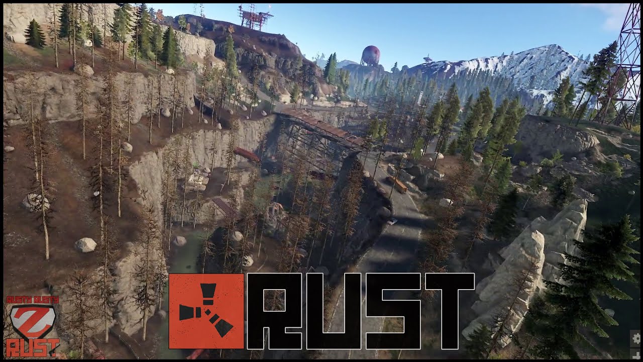 Rust ☢️ Hawk Ridge Island 14 - Flugkünste testen - YouTube