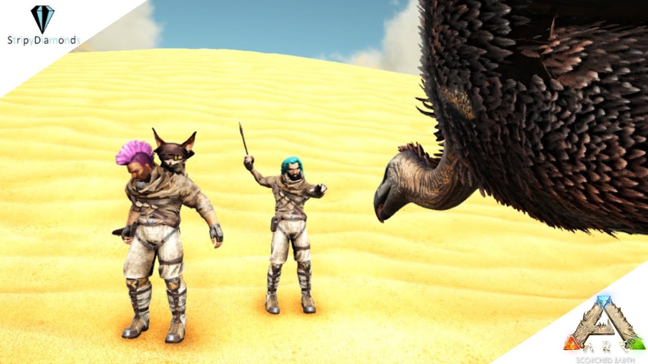 Crystal Mission and Vulture Taming! - Ark: Survival Evolved - S1E28 ...