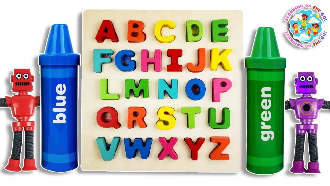 ABC Puzzle | Learn ABC With Alphabet Puzzle Activity | Preschool ...