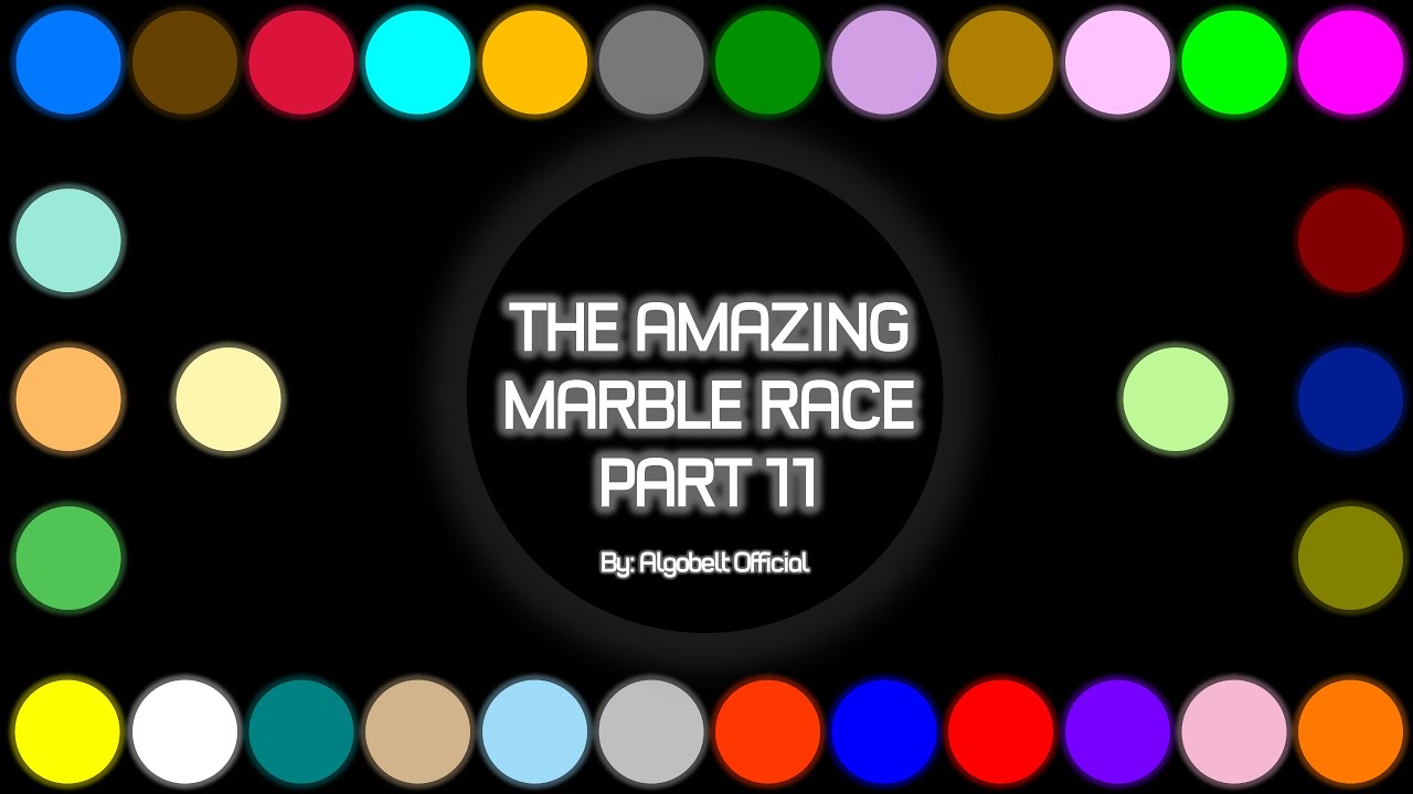 The Amazing Marble Race: Part 11 - YouTube