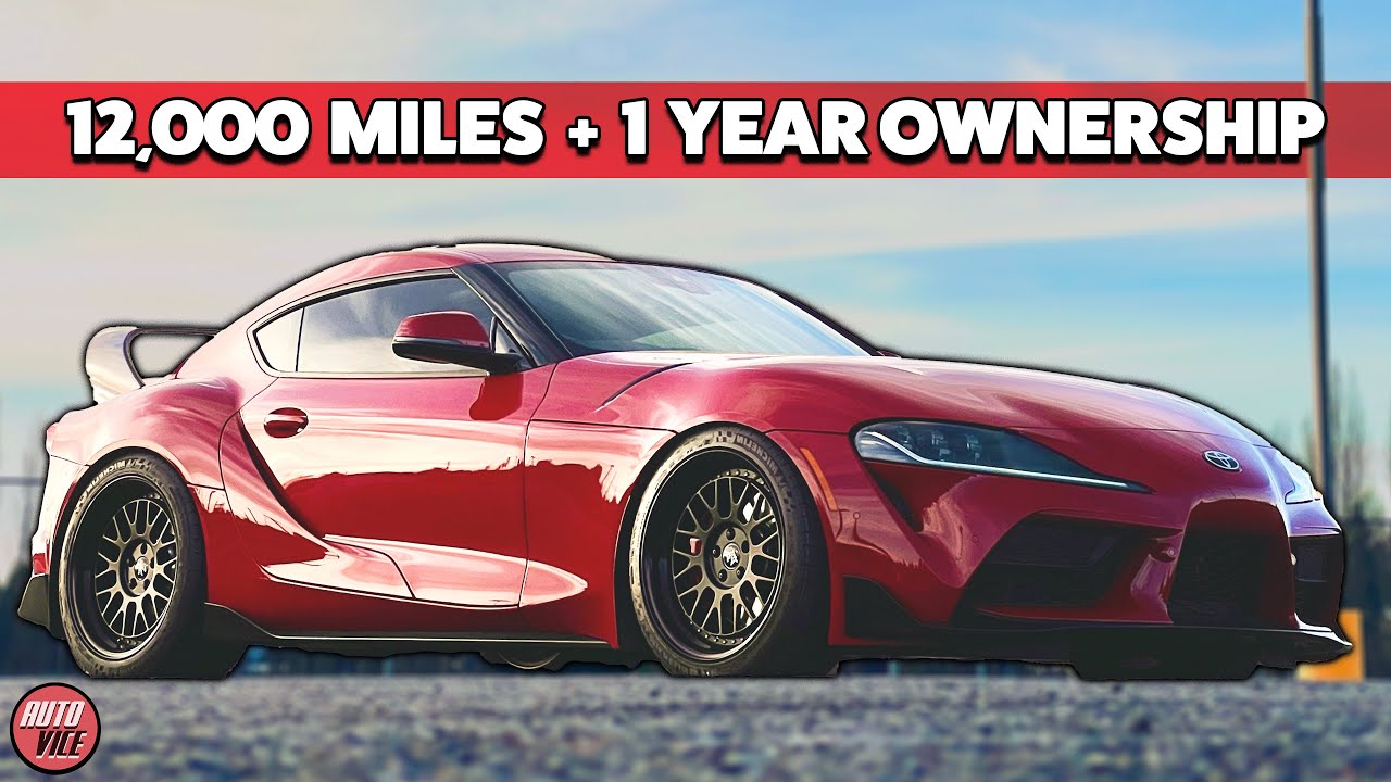 Should You Buy One? - 12,000 Mile Daily Driven MKV Supra Review - A90 ...