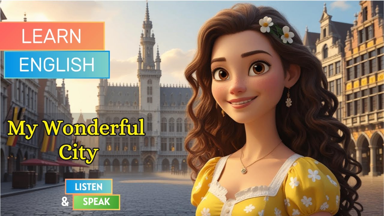 My Wonderful City | Improve Your English | Listening and Speaking ...