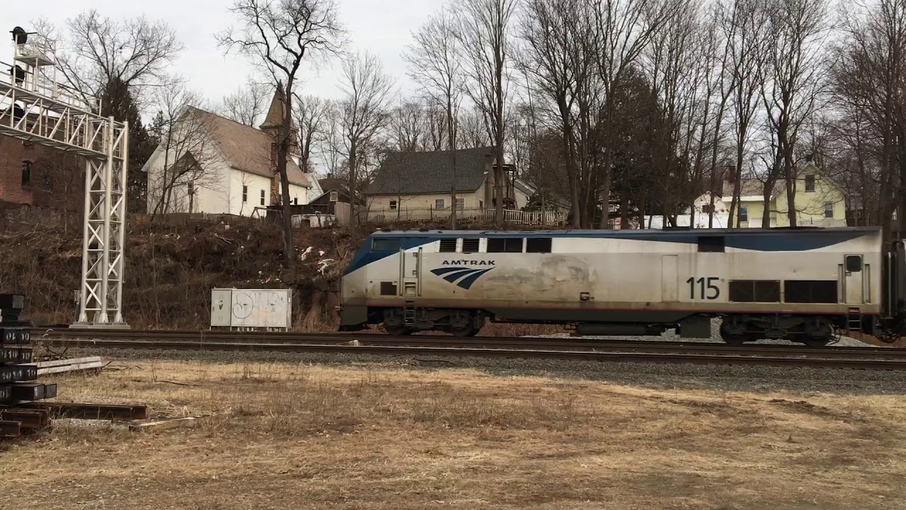 HD AMTK 115 Leads the 56 Vermonter on 2-4-2020 at 16:23 hrs - YouTube