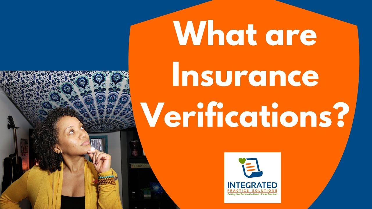 What are Insurance Verifications? | Healthcare Revenue Cycle - YouTube