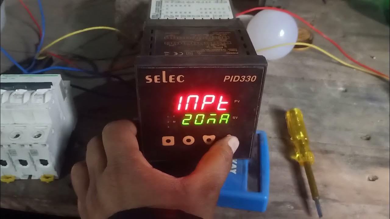 selec pid 330,temperature controller programming,editing parameter,input selection,output ...