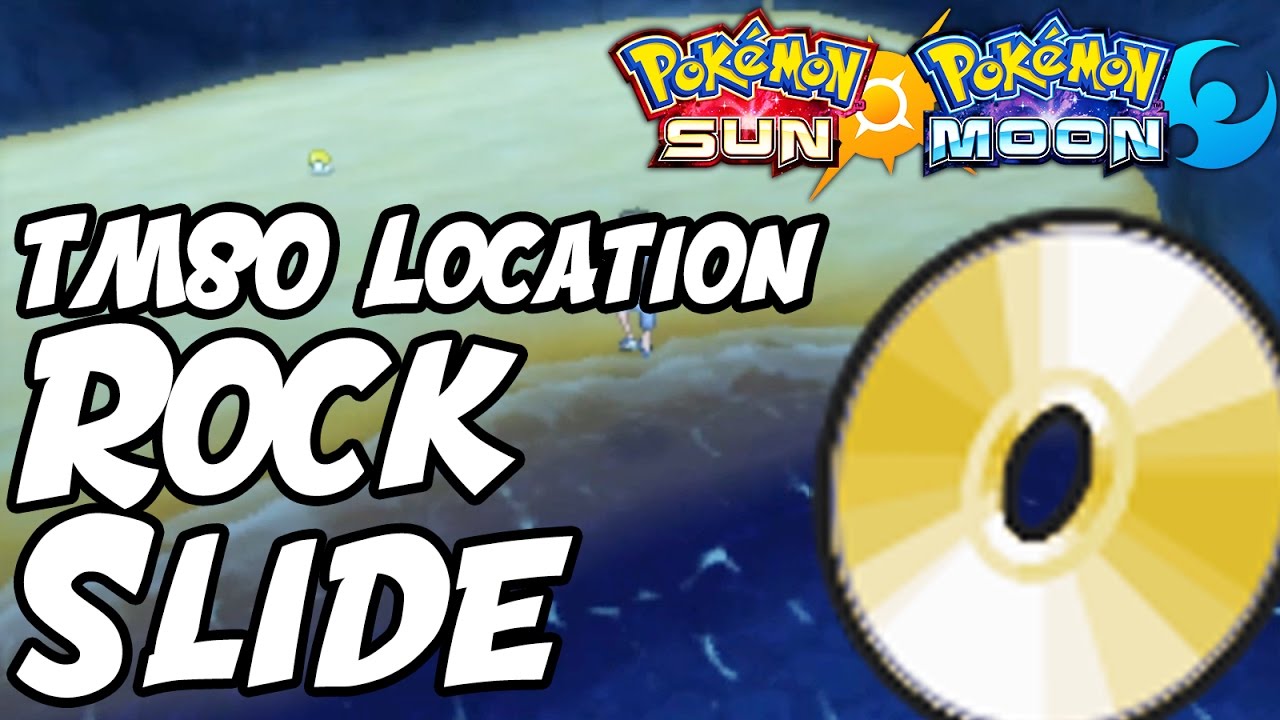 How to Get Rock Slide Location – Pokémon Sun and Moon TM 80 Rock Slide ...