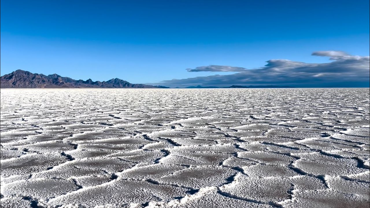 The Great Salt Lake Desert, Utah - YouTube